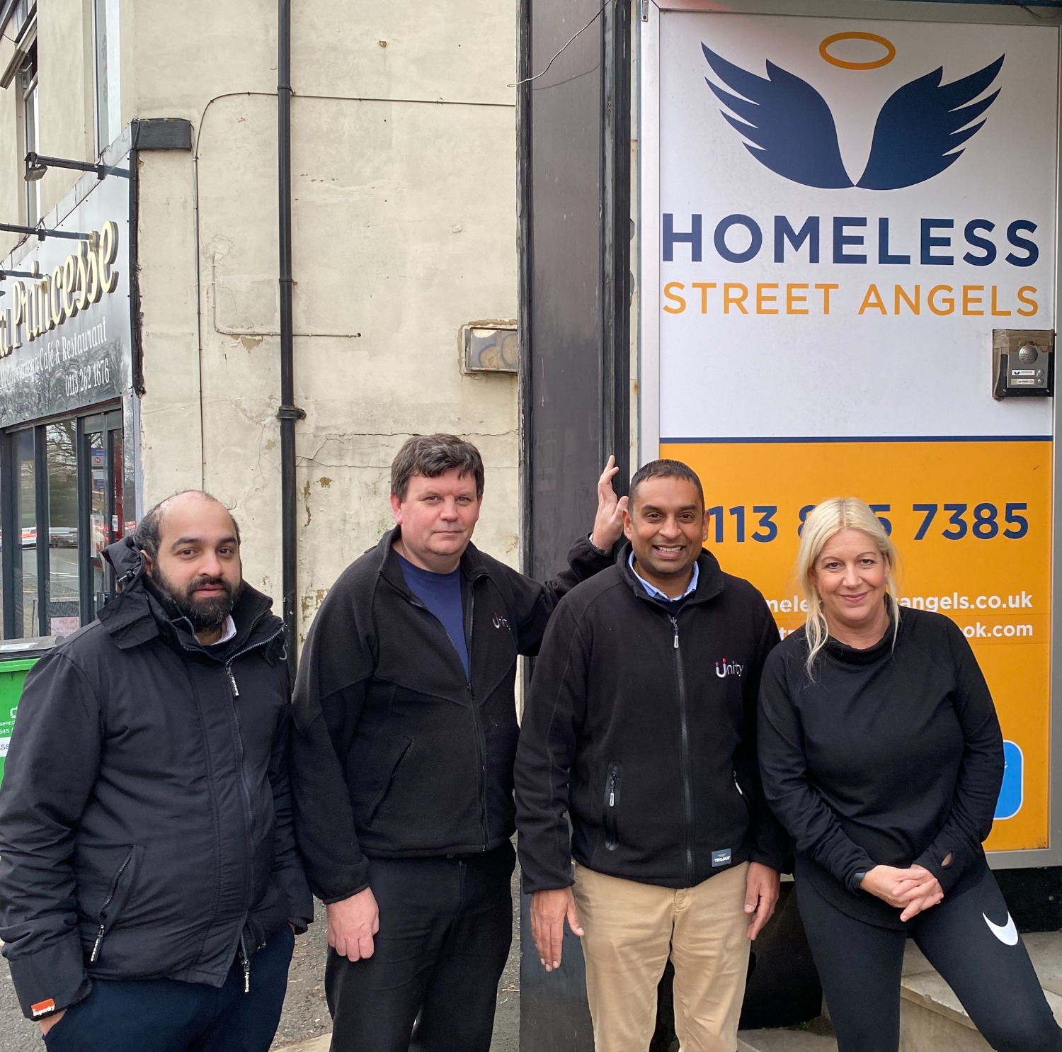 Unity staff present Christmas appeal donations to Homeless Street ...