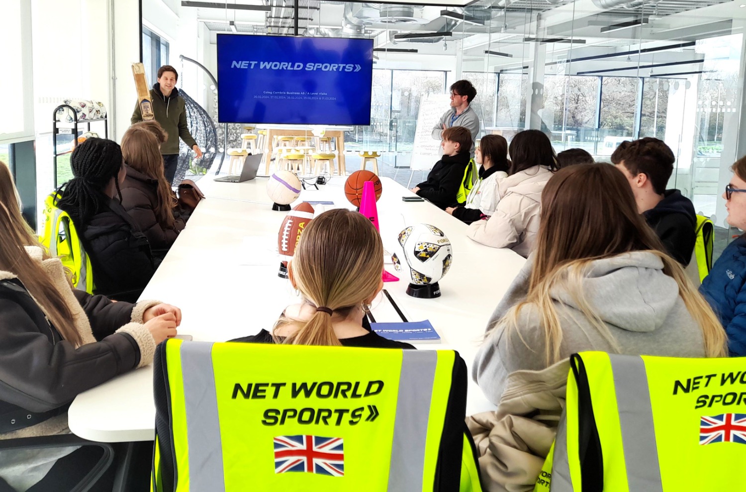 Net World Sports plays out its rapid rise to students in North Wales ...