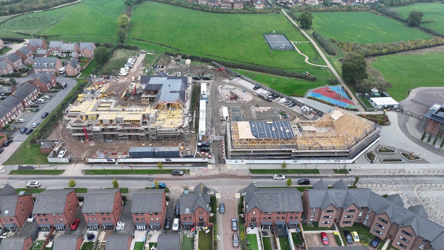 Work progressing on new local centre and GP practice in Leicestershire ...