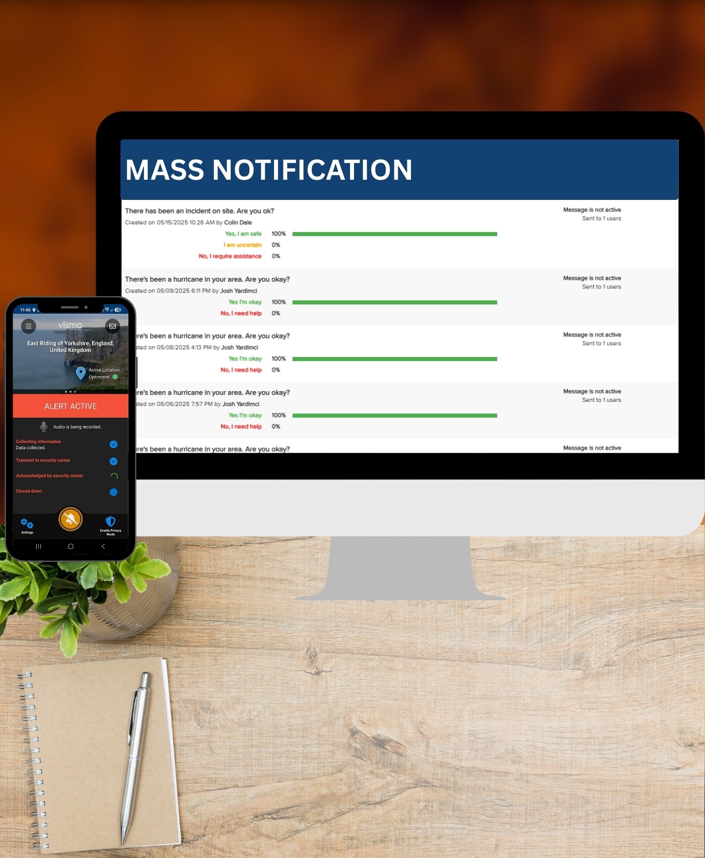 Vismo optimizes its mass notification offering to protect workers ...