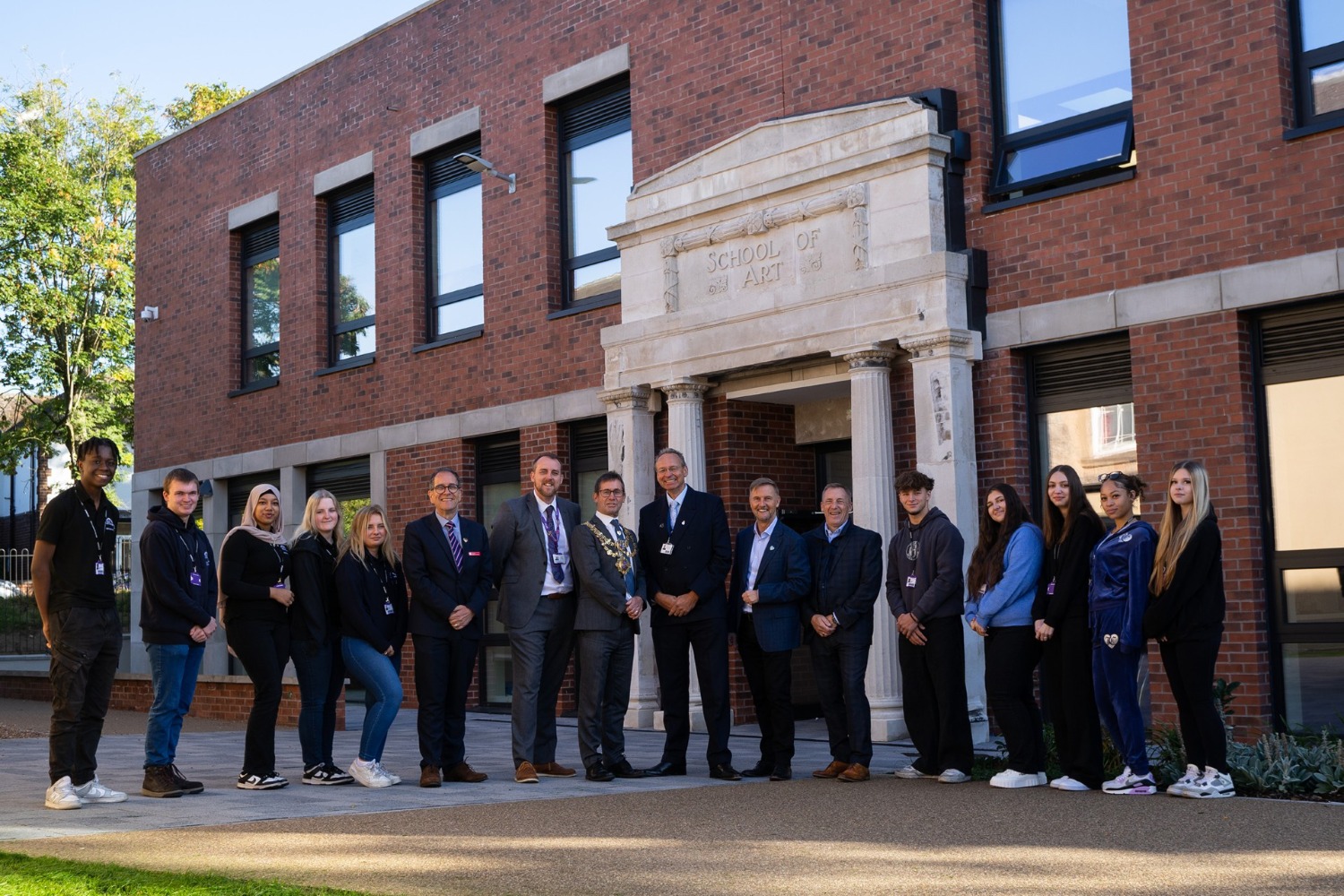 College unveils £8.8m flagship centre built by Clegg Construction ...