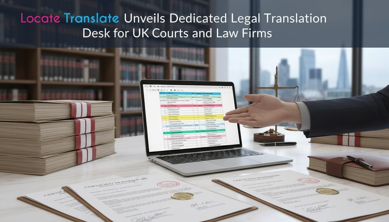 Locate Translate Unveils Dedicated Legal Translation Desk for UK Courts ...