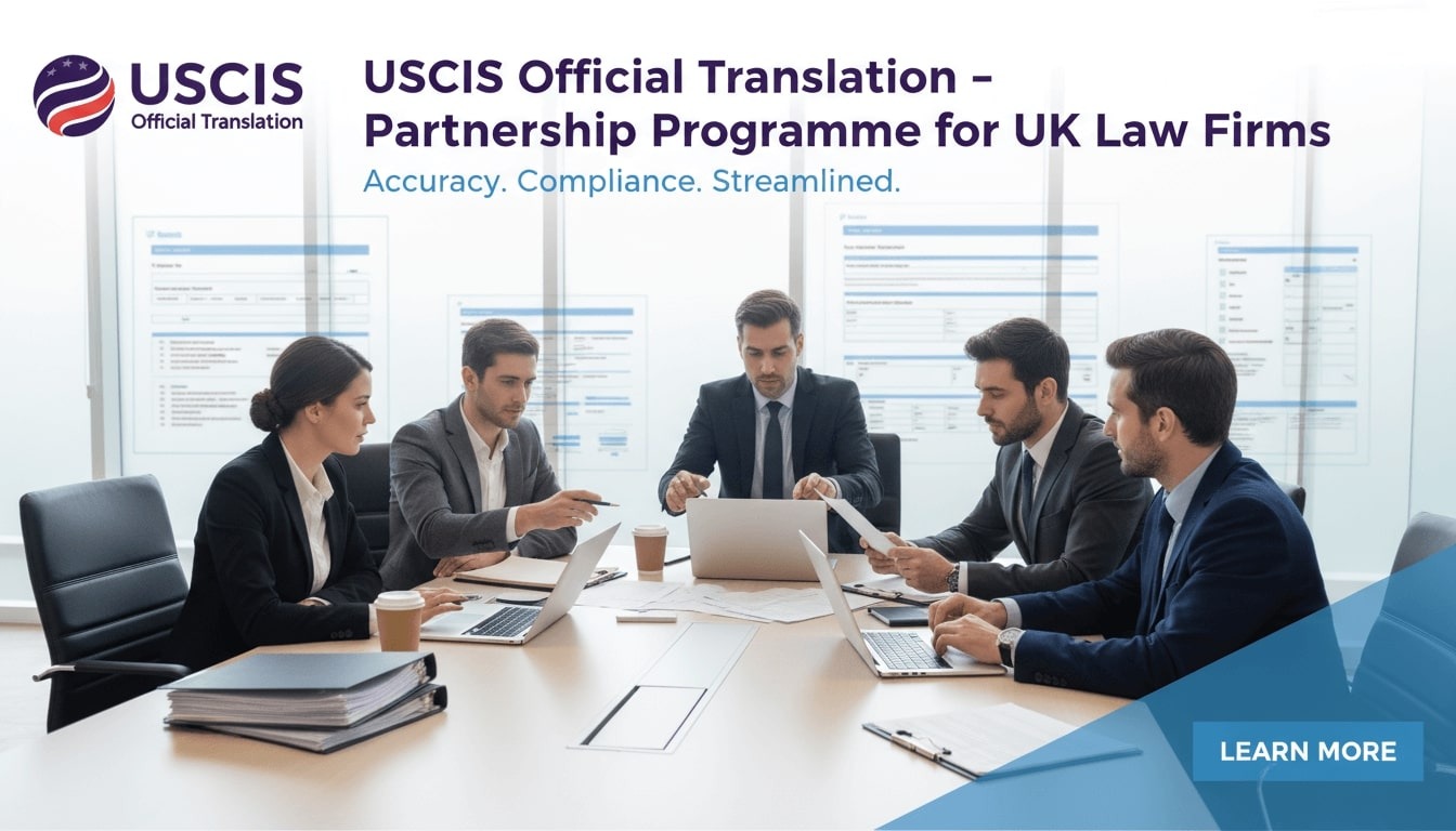 USCIS Official Translation Launches Partnership Programme for UK ...