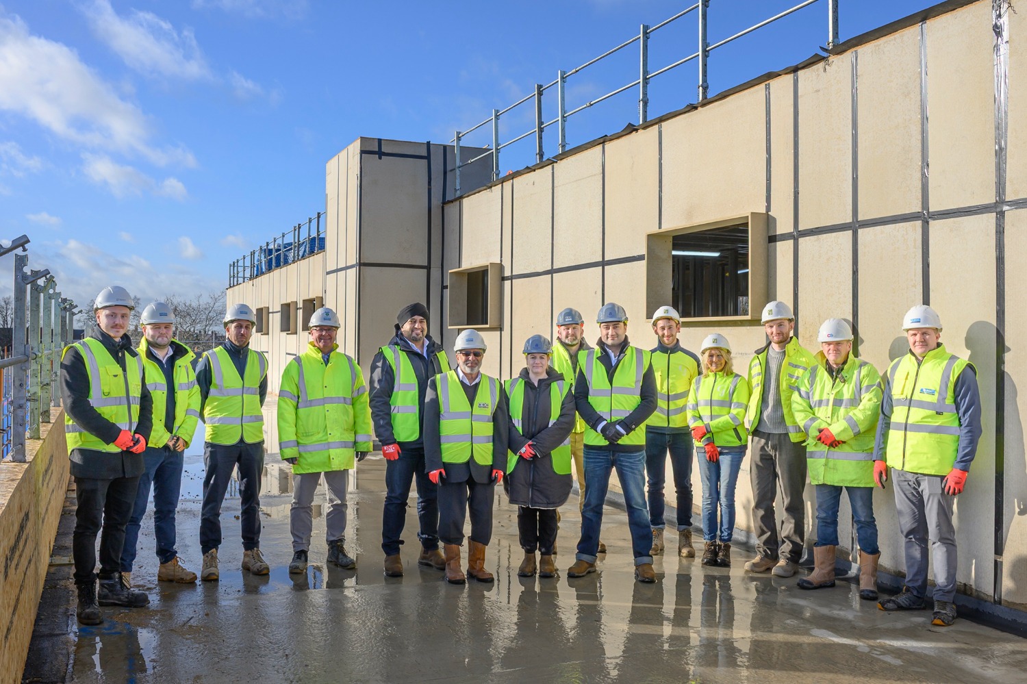Clegg Construction stages topping out ceremony on care home scheme ...