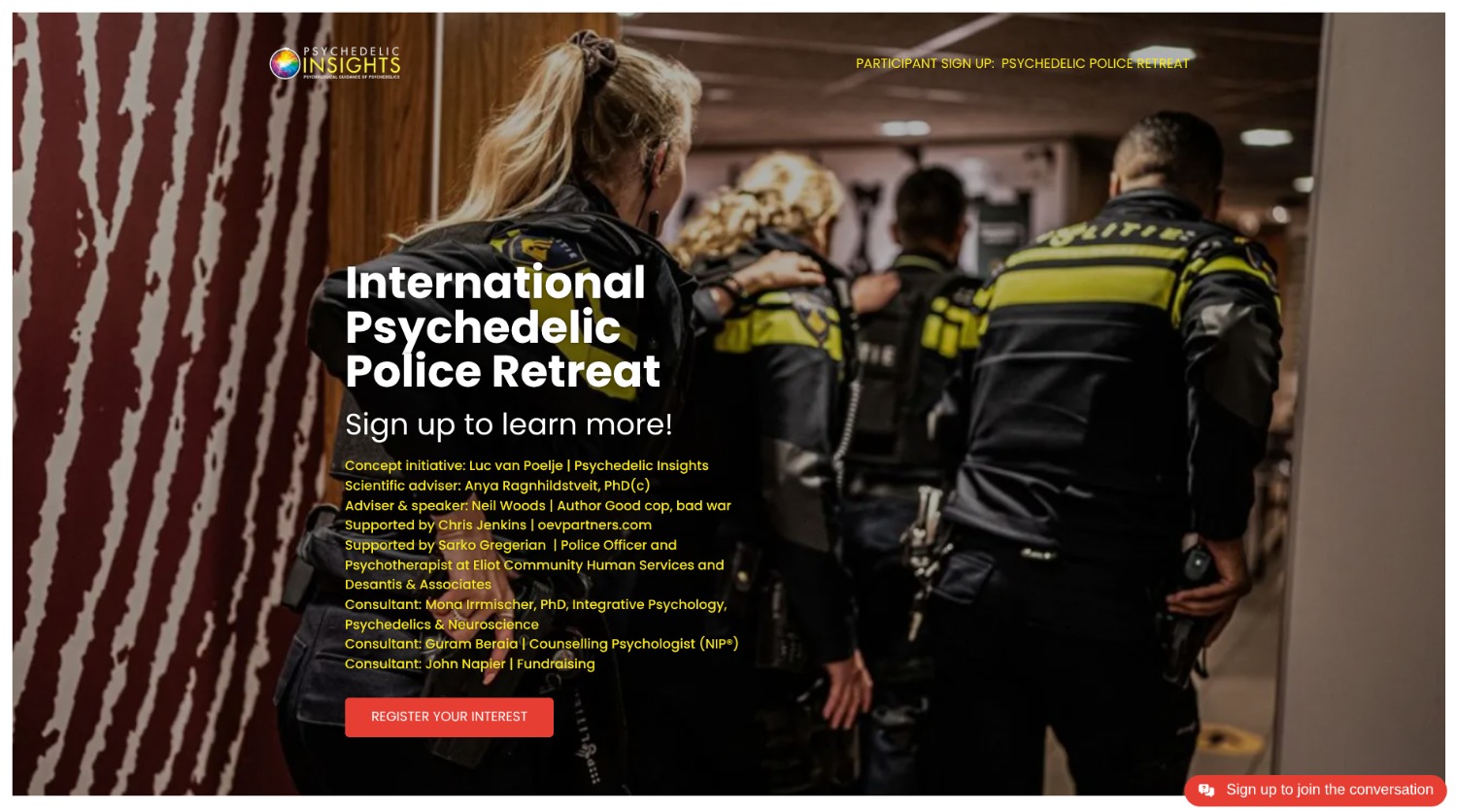 Police tripping for PTSD?! Introducing psychedelics to the police ...