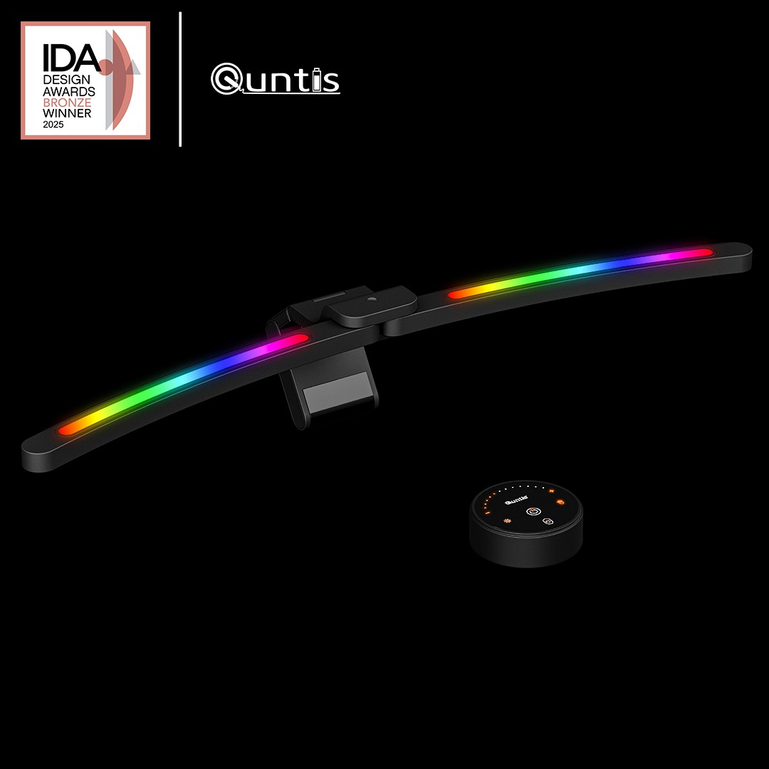 Quntis Wins 2025 International Design Awards for Monitor Lights | News ...