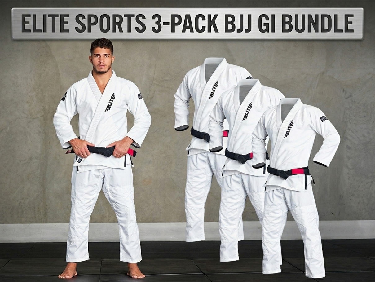 Elite Sports Debuts Professional-Grade 3-Pack Gi Bundle for Full-Time ...