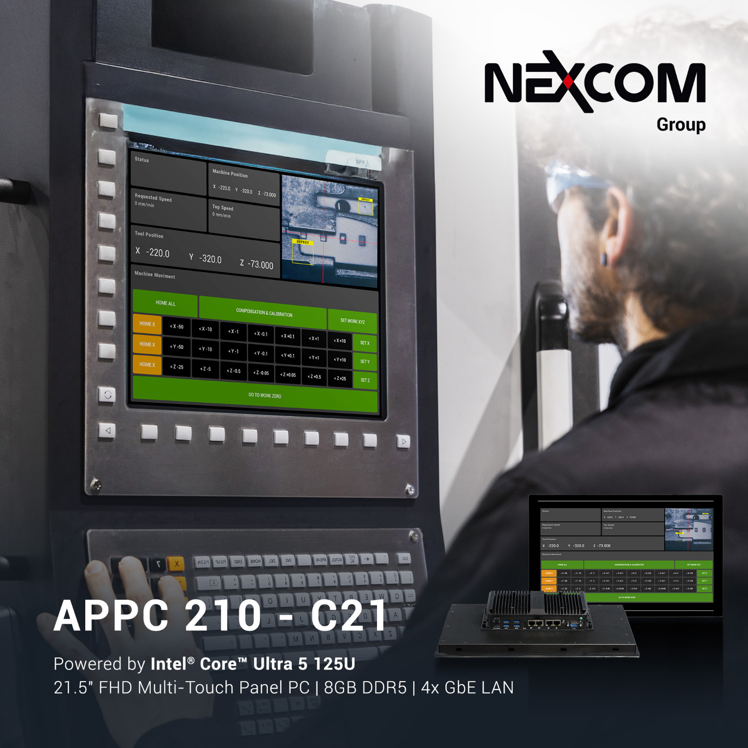 NEXCOM Unveils Next-Generation AI-Edge Fanless Panel PC Series at ...