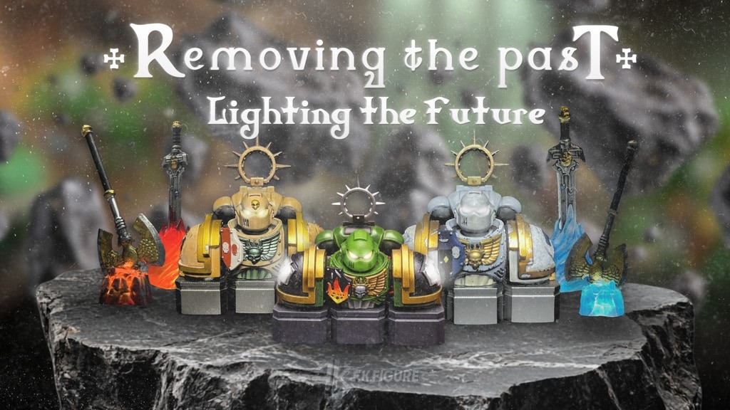 The Artisan Resin Keycaps Collection Featuring Warhammer Launches on ...