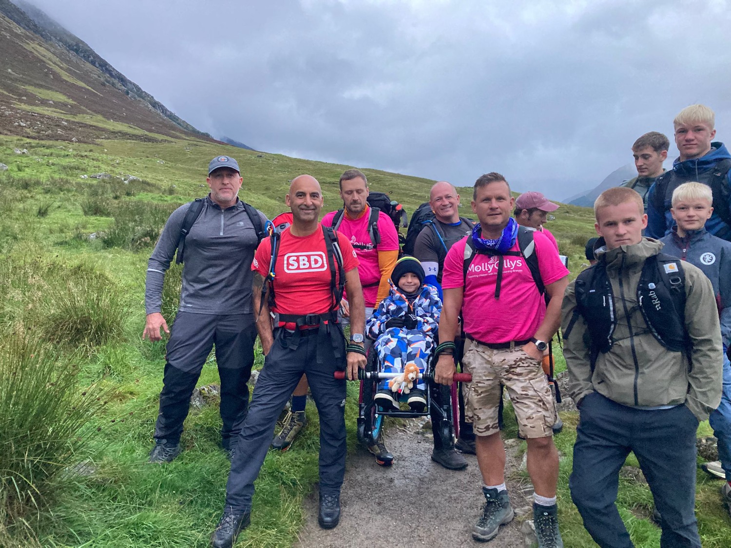 Fundraiser to scale Three Peaks whilst carrying his paraplegic son ...