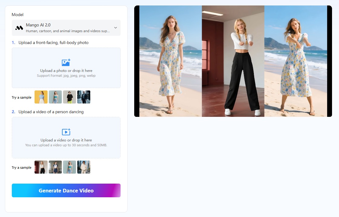 Mango AI Launches an AI Dance Generator to Animate Photos Into Dance ...